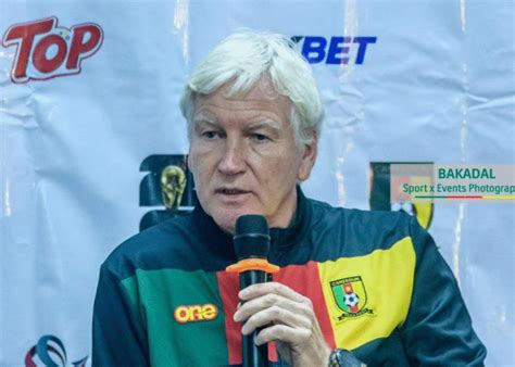 Marc Brys Fait Son Bilan à La Tête Des Lions Indomptables