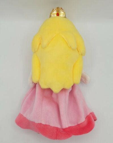 Super Mario Bros Princess Peach Plush Toy Nintendo Soft Stuffed Pink 9