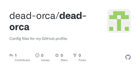 Github Dead Orcadead Orca Config Files For My Github Profile
