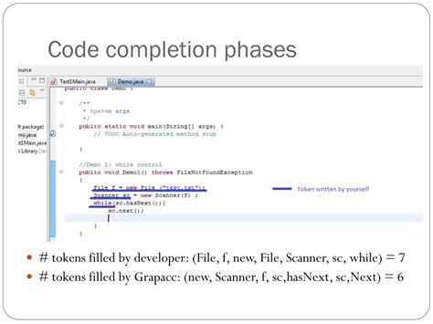 Ppt Efficient Code Completion With Grapacc Maximizing Development