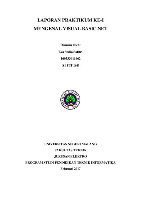 Doc Laporan Pemrograman Visual Modul 1