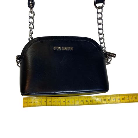 Steve Madden Womens Black Shoulder Bag