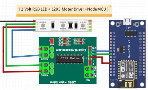 Arduino By Manmohan Pal 12 Volt Rgb Led Strip Control Iot Using Blynk