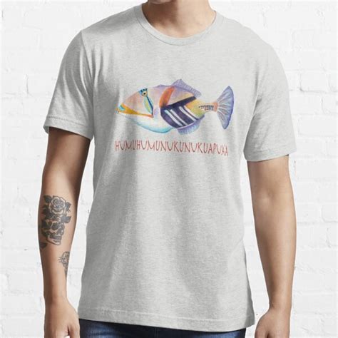 Humuhumunukunukuapuaa T Shirt For Sale By Julieannacc Redbubble