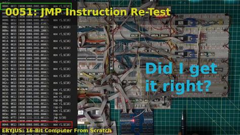 0051 jmp instruction re test 16 bit computer from scratch youtube