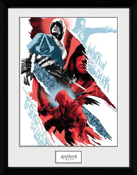 Poster Con Cornice Assassins Creed Compilation 1 Poster Quadri