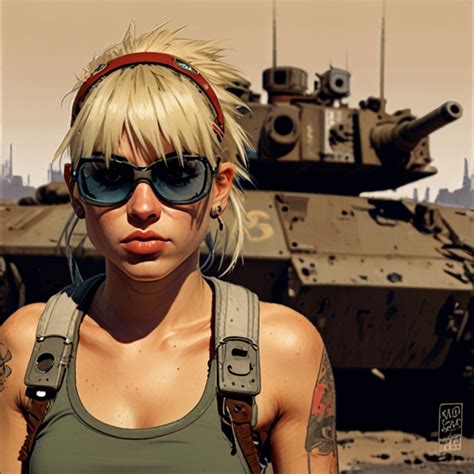 One More Tank Girl With Style By Calinvisible On Deviantart