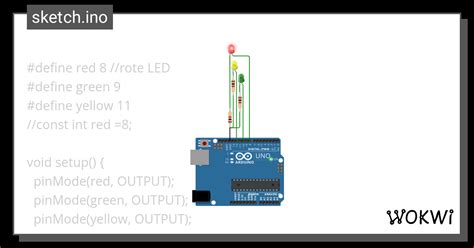 Ampelled Wokwi Esp32 Stm32 Arduino Simulator