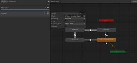 My Main Layers Weight Slider Is Grayed Out The Secondarys Is Set To