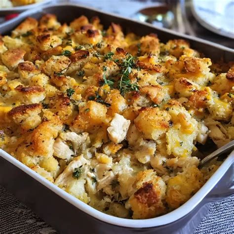 Chicken And Stuffing Casserole Cooking Circuit
