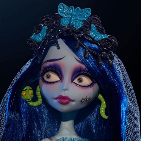 Monster High Tim Burtons Corpse Bride Doll Mattel Creations