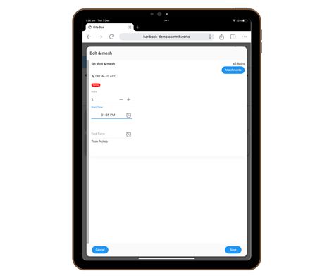 citeops mobile application commit works