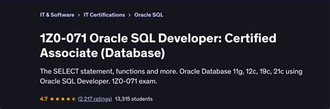 10 Best Udemy Courses To Learn Oracle Database In 2025 Cloudspinx