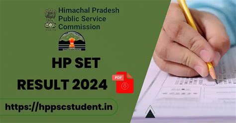 Hp Set Result 2024 Pdf Download