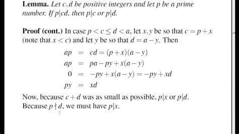 Number Theory Proof