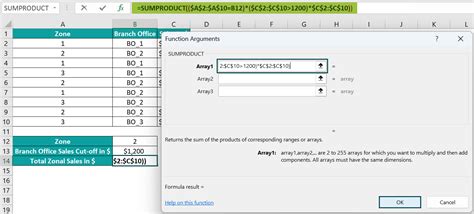 Sumproduct With Multiple Criteria Formula Examples How To Use