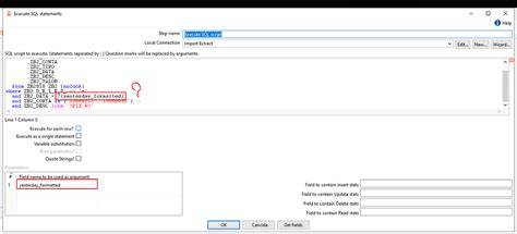 How To Use A Variable In Execute SQL Script Process Studio