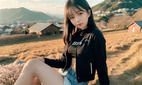한적한 시골에서 데이트하는 누나 그려줘 ai야 유머 게시판