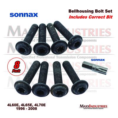 4l60e Tool Bellhousing Bolt Set Torx Plus Bit Fits L1996 E2009 Chevy