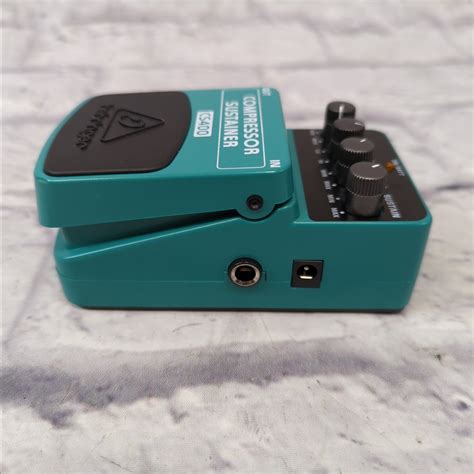 Behringer Cs400 Compressor Sustainer Compression Pedal Evolution Music