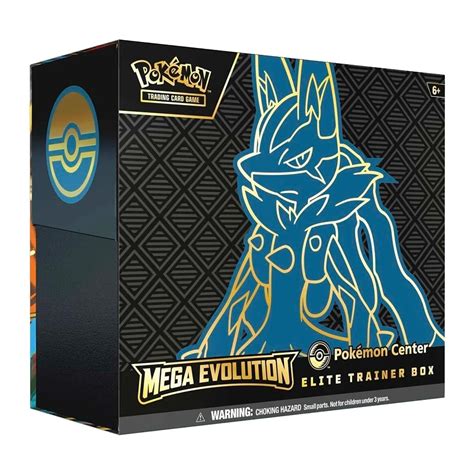 Mega Evolution Mega Lucario Pokémon Center Elite Trainer Box Mega Evolution Pokémon Cardtrader
