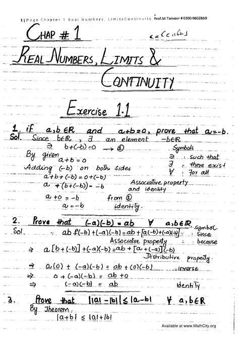 SOLUTION Chap Exercise Calculus Studypool