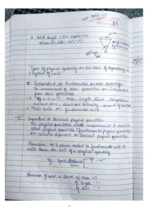 SOLUTION Class Units And Measurements Cbse With Examples Studypool