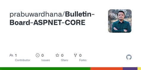 Github Prabuwardhanabulletin Board Aspnet Core