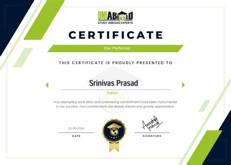 srinivas prasad m on linkedin uniabroad teamsuccess employeerecognition uniabroad 12 comments