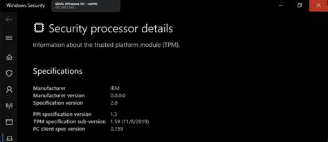 swtpm for unraid