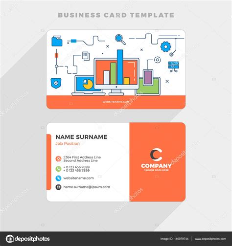Networking Card Template