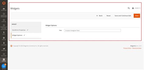 Magento 2 Instagram Feed Widget User Guide Scriptzol
