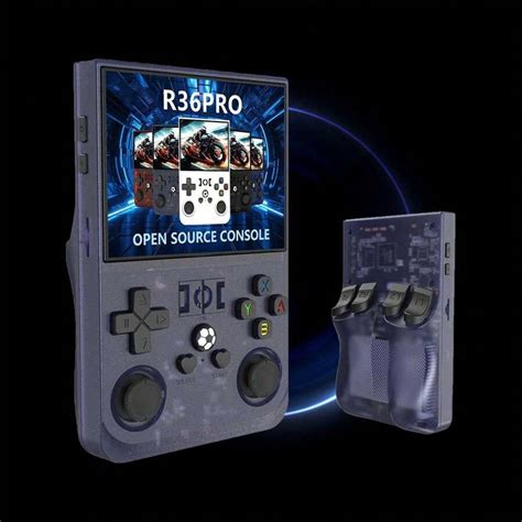 r36pro retro handheld gaming console linux system support wifi portable