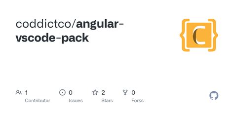 Github Coddictcoangular Vscode Pack