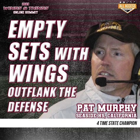 Empty Sets With Wings Outflank The Defense Pat Murphy