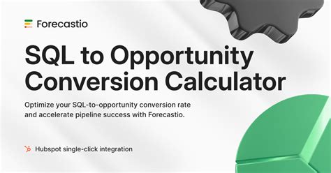Sql To Opportunity Conversion Rate Calculator