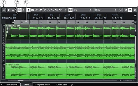 audio part editor
