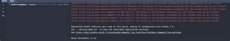 Java Fatal Error Xxxpom33 The Markup In The Document Preceding