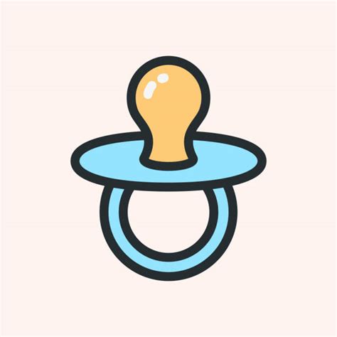 Pacifier Illustrations Royalty Free Vector Graphics And Clip Art Istock