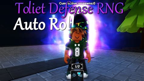 Toilet Defense RNG Script Auto Roll YouTube