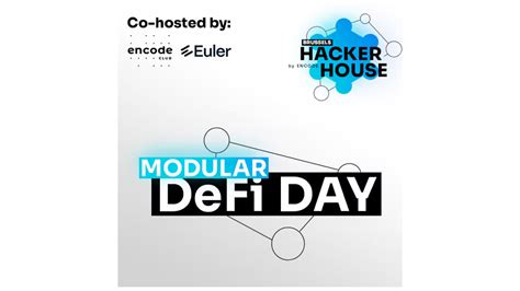 Encode Club Modular Defi Day Ethcc 7 Brussels Crypto Events