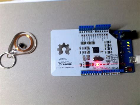 Arduino Con Shield NFC Y Llavero Mifare 1k Arduino Tutoriales Tecnologia