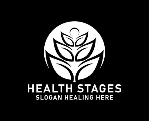 Leaf Health Stages Loggo Illustration Loggo Design Icon 50024551 Vector