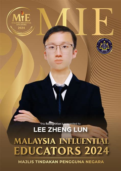 Lee Zheng Lun Malaysia Influential Educators