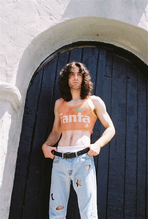 Ashur Gharavi By Corey Myers Guy In Crop Top Mens Body Types Crop Top Men