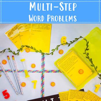 Multi Step Word Problem Set 4 OA A 3 By Tara S Teaching Tools