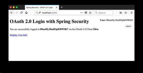 使用spring security 5 0和oidc轻松构建身份验证 灰信网（软件开发博客聚合）