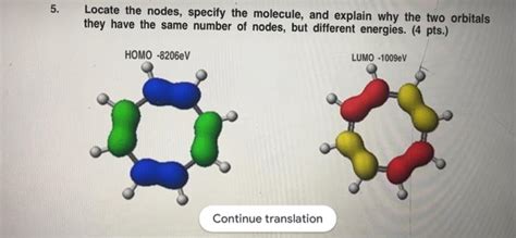Solved 5 Locate The Nodes Specify The Molecule And