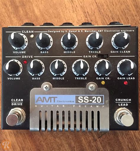 AMT Electronics SS Guitar Preamp Reverb