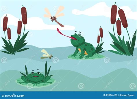 Happy Froglets Stock Illustrations 4 Happy Froglets Stock